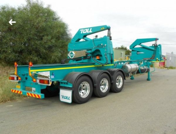 Sidelifters | Self Lifting Container Trailers